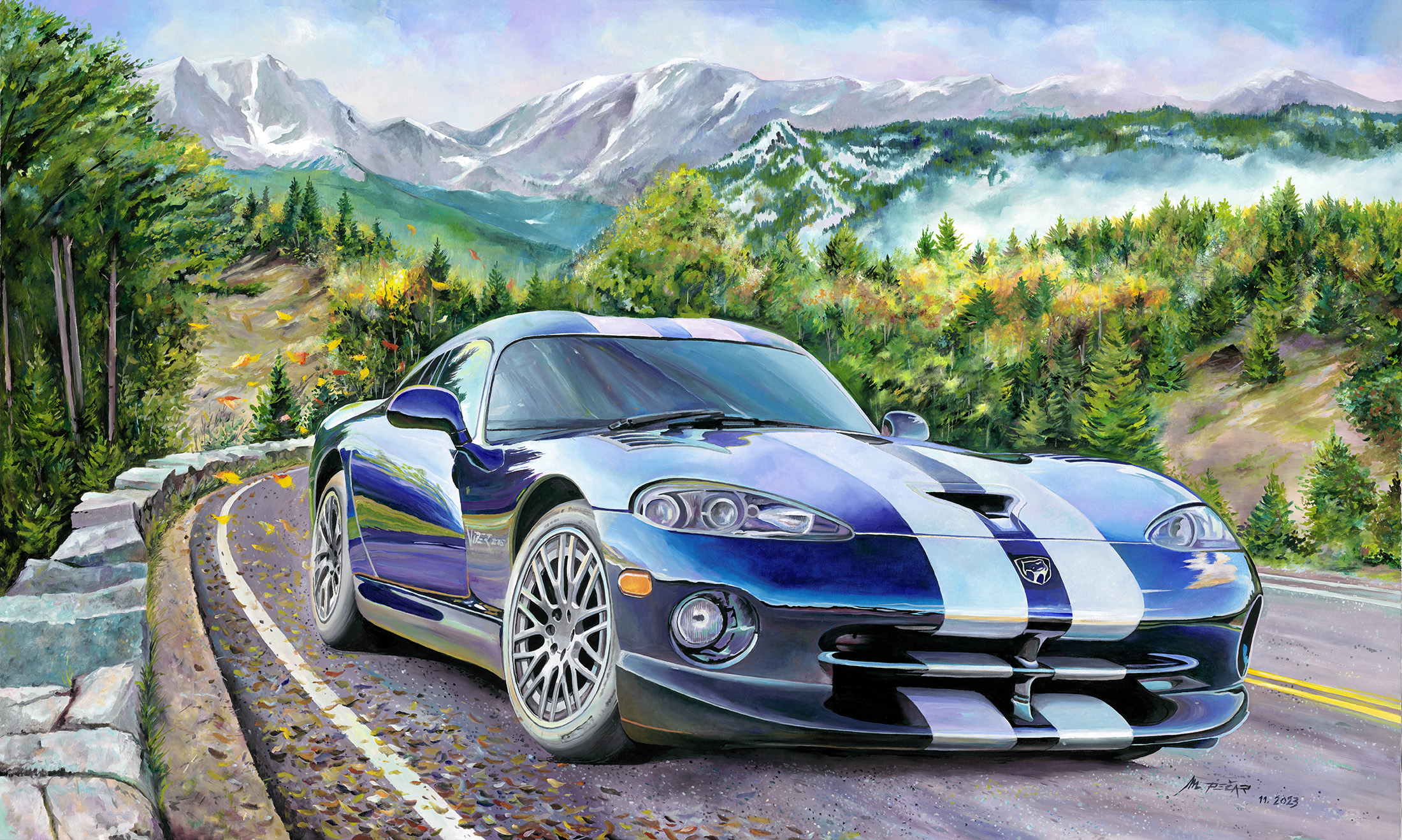 Marijan Pecar - Motorsport Art