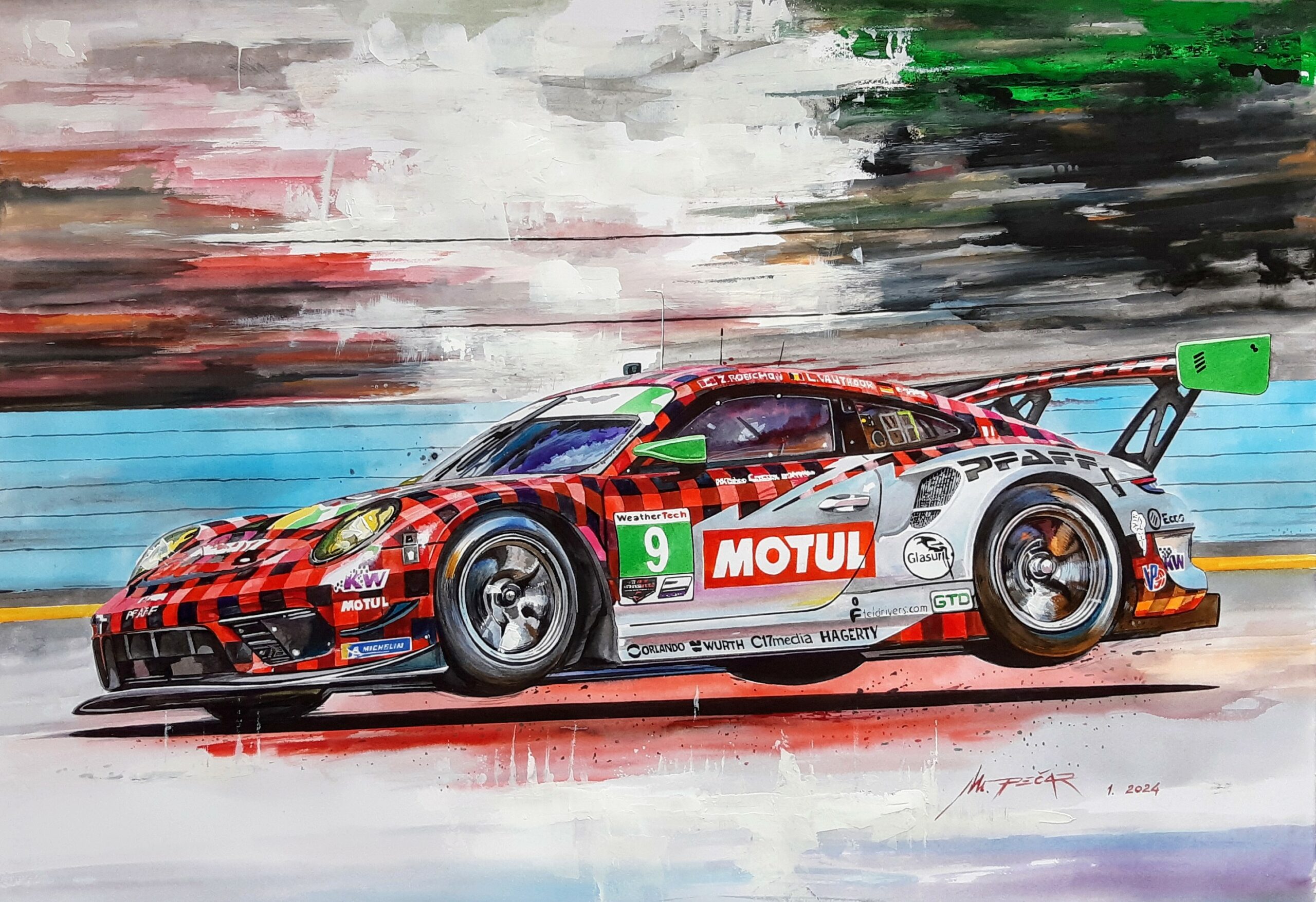 Pfaff Porsche - Marijan Pečar