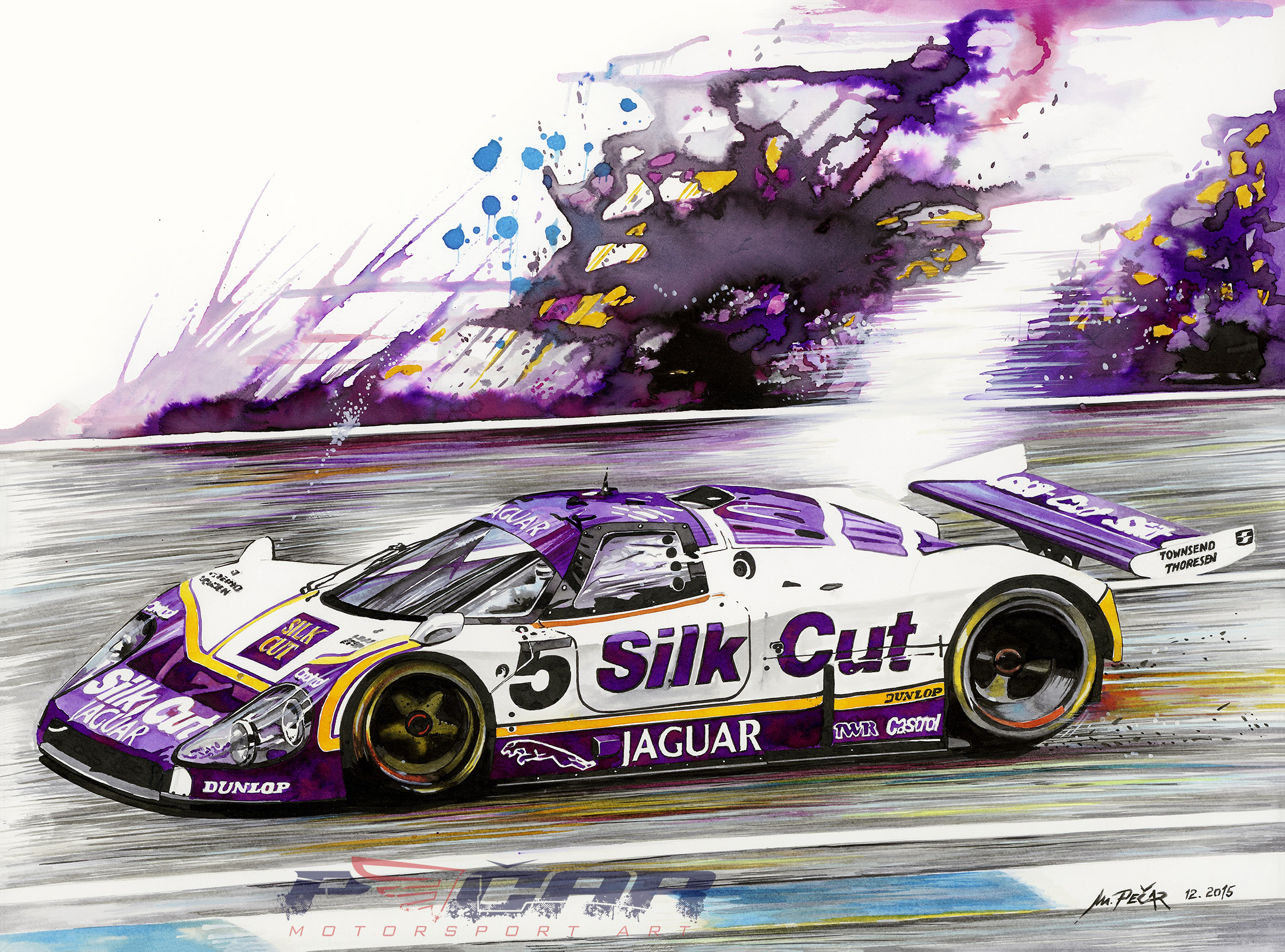 Marijan Pecar - Motorsport Art
