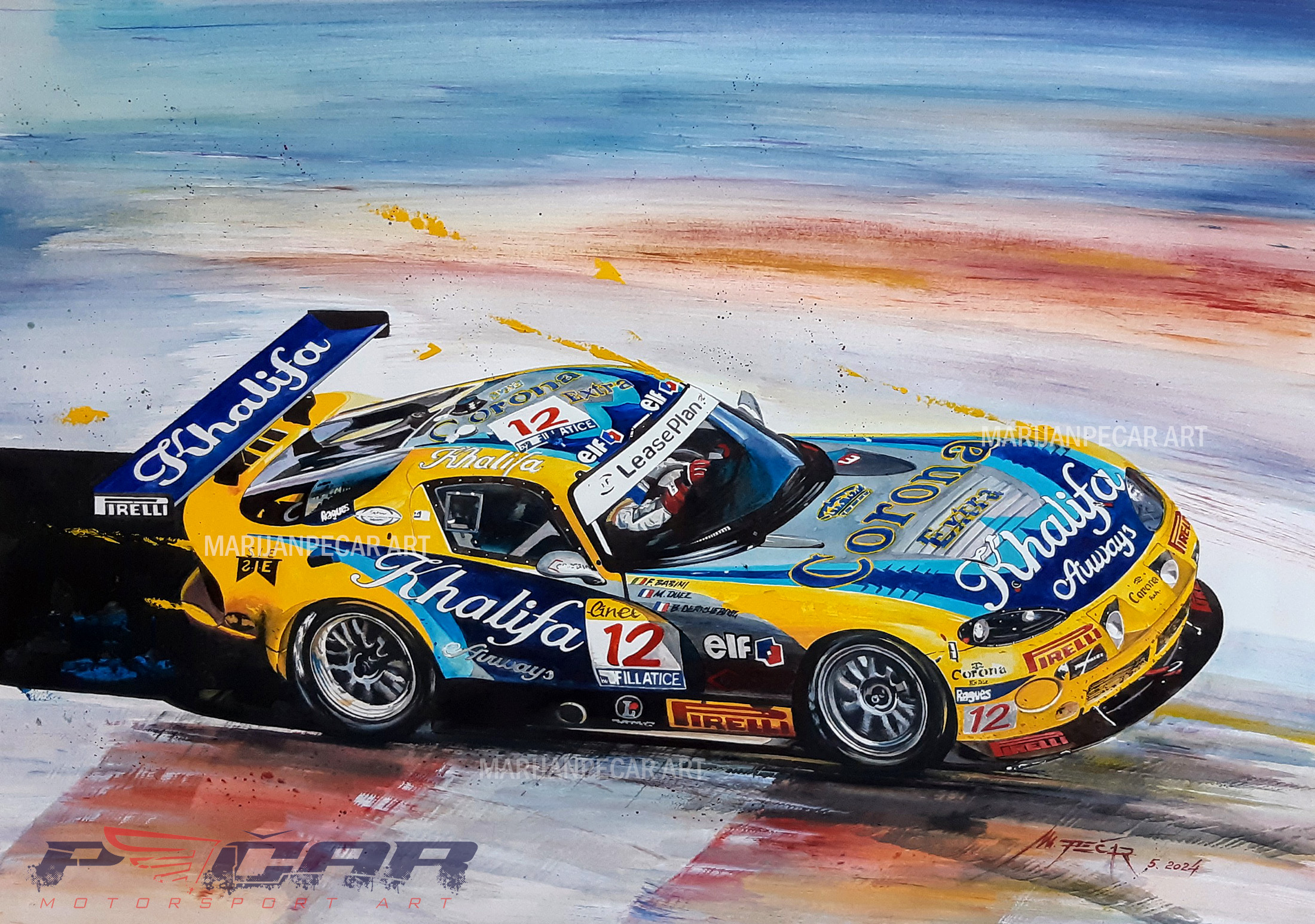 Paul Belmondo racing - Marijan Pečar